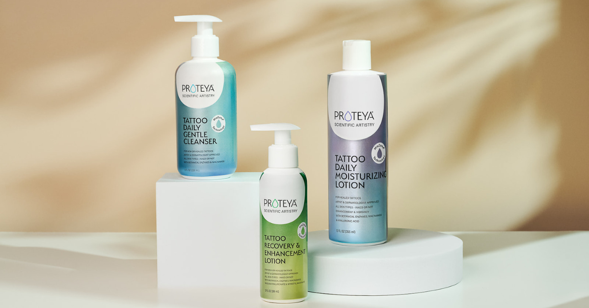 Proteya Premium Tattoo Skincare | Crafted with Scientific Artistry
